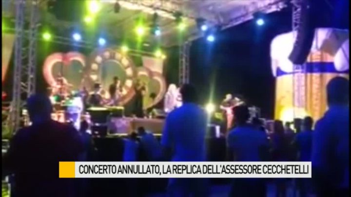 Concerto annullato, la replica dell'assessore Cecchetelli - VIDEO ...