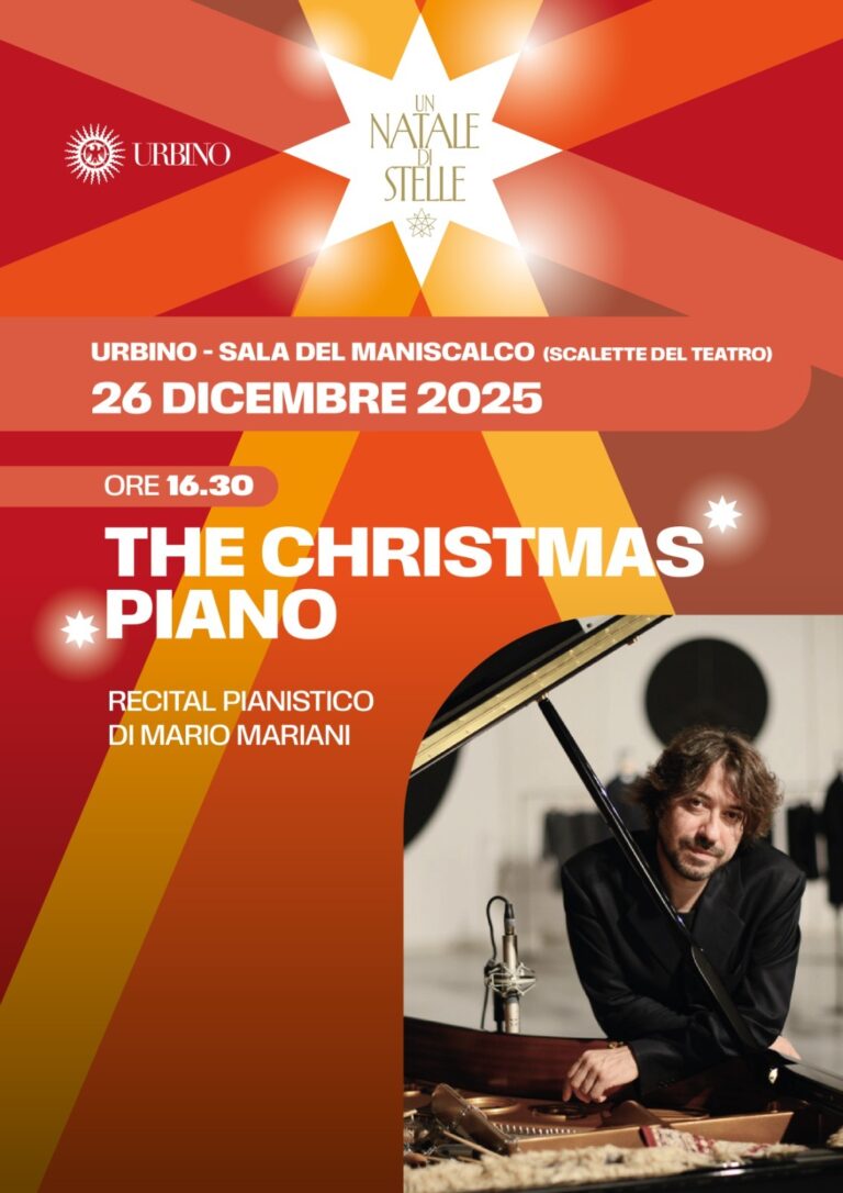 The Christmas Piano: Mario Mariani in concerto a Urbino - Occhio alla ...